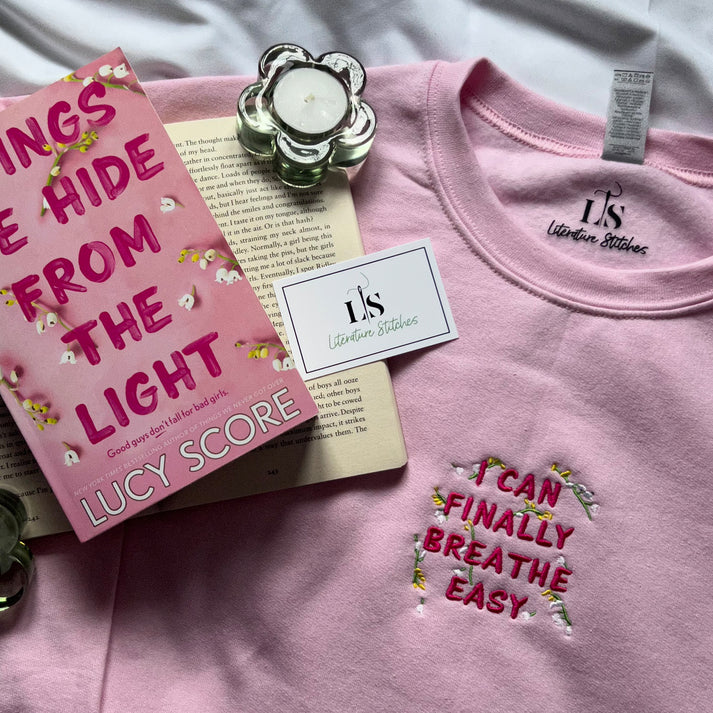 I can finally Breathe – Literature Stitches
